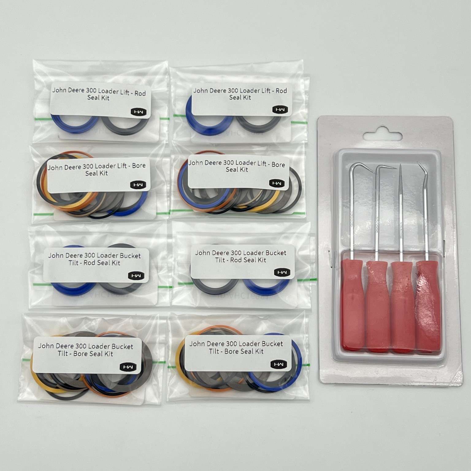 John Deere 300 Whole Machine Kit w/ Free O-Ring Pick Set