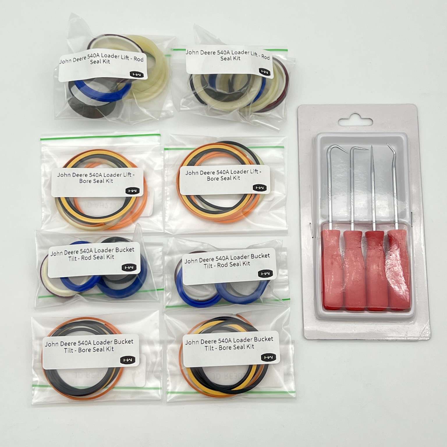 John Deere 540A Whole Machine Kit w/ Free O-Ring Pick Set