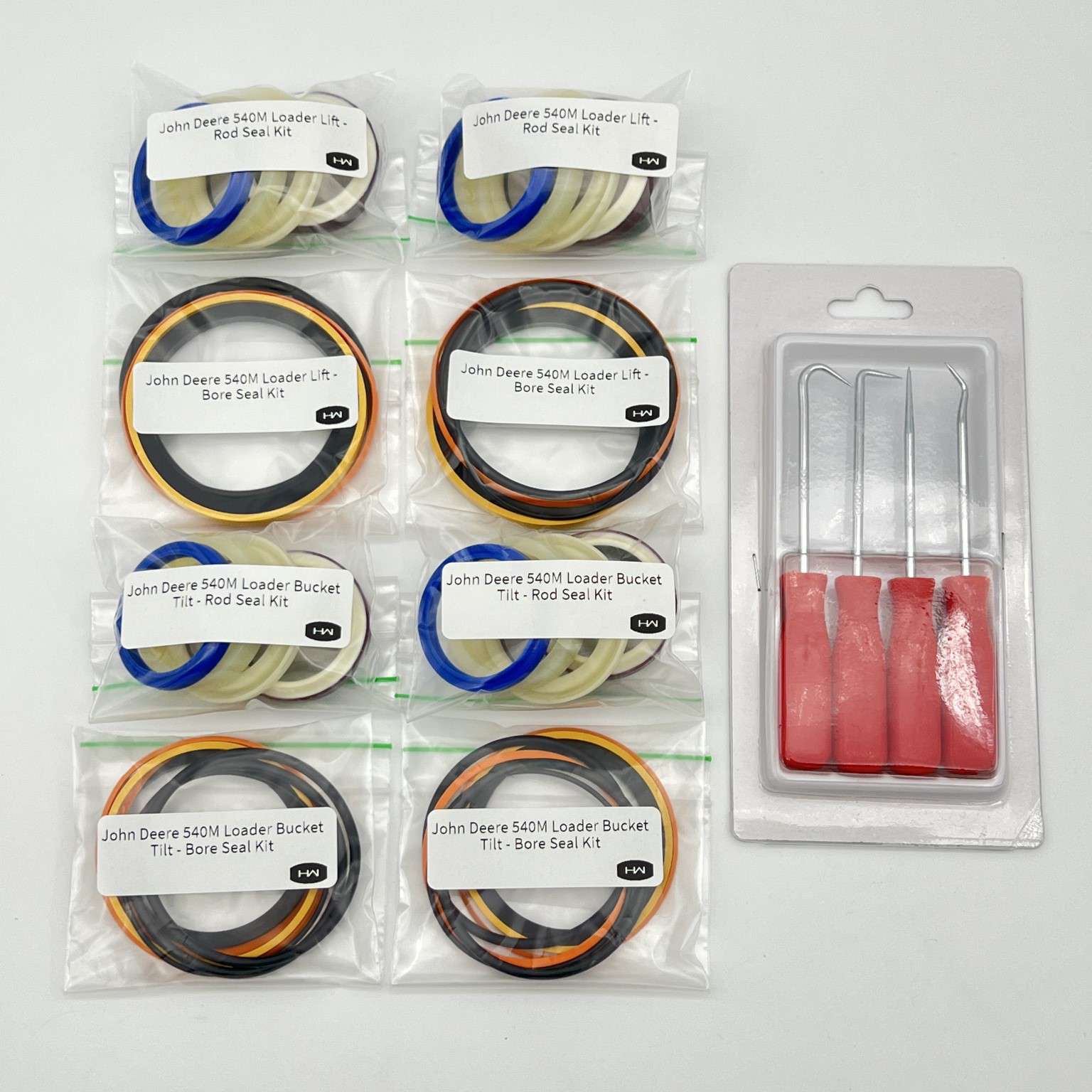 John Deere 540M Whole Machine Kit w/ Free O-Ring Pick Set