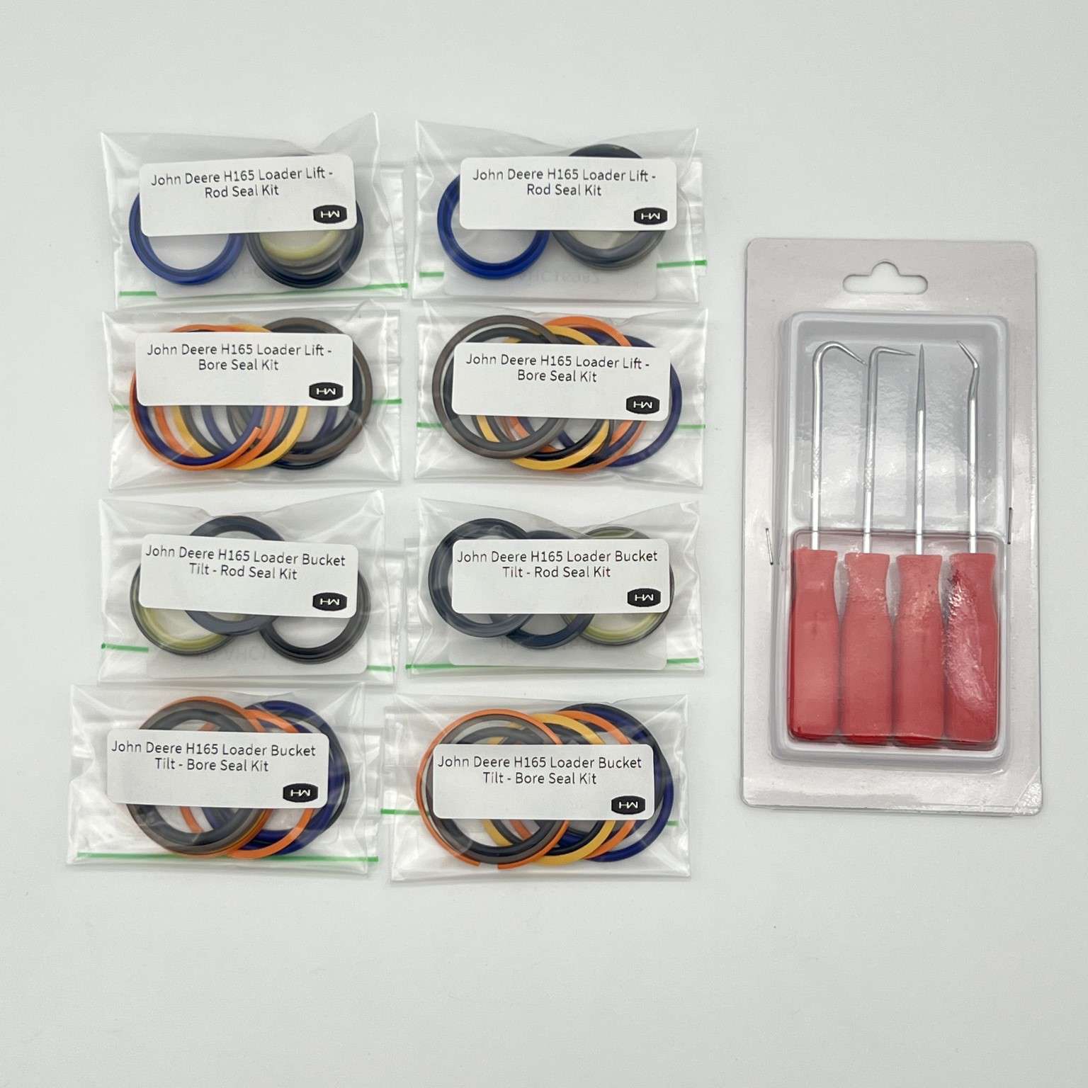 John Deere H165 Whole Machine Kit w/ Free O-Ring Pick Set