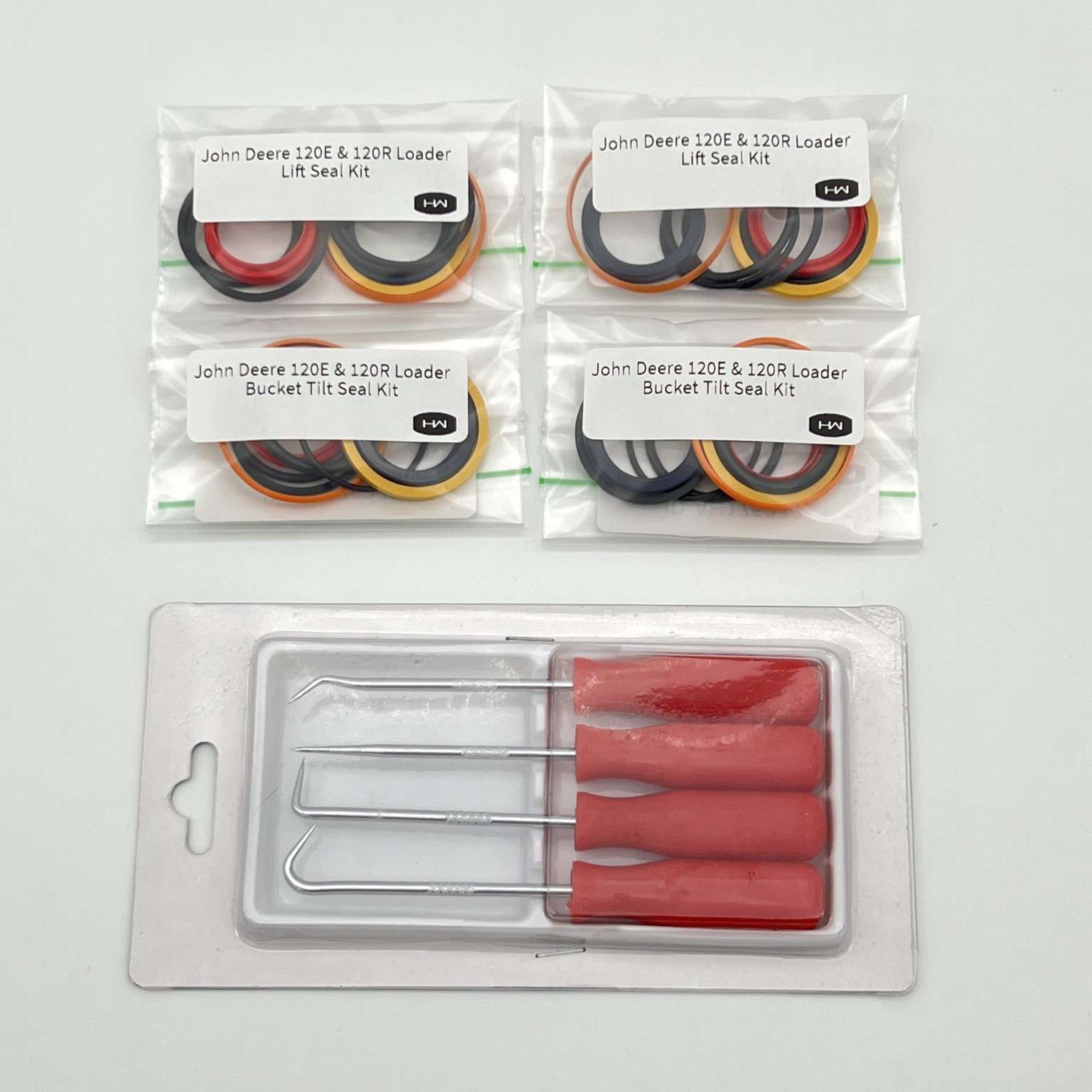 John Deere 120E & 120R Whole Machine Kit w/ Free O-Ring Pick Set